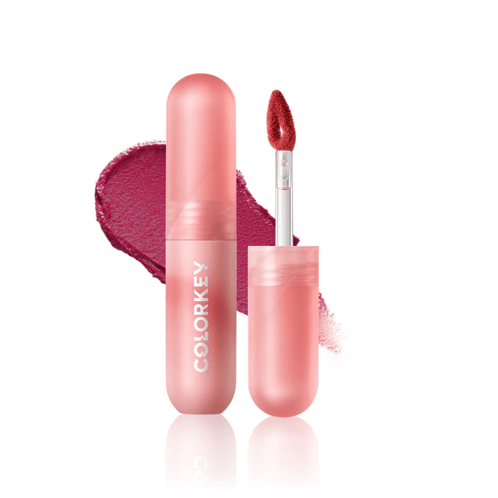 Son Tint Nhung Lì Mudmatte Màu R109 Đỏ Hồng Nhung Color Key 2g