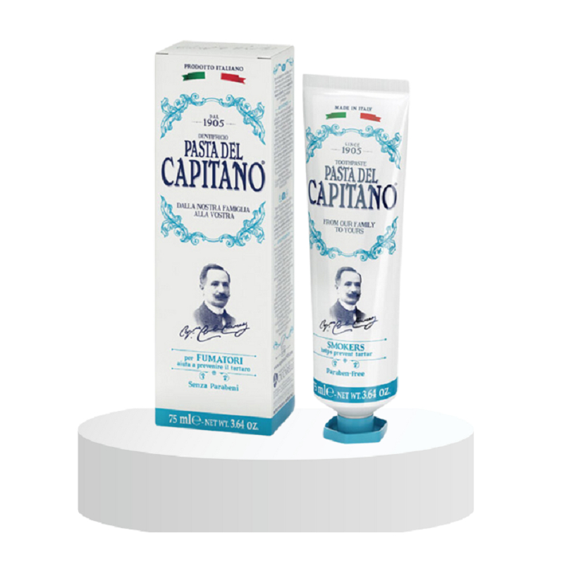 Kem Đánh Răng Capitano 1905 Cho Người Hút Thuốc 75ml