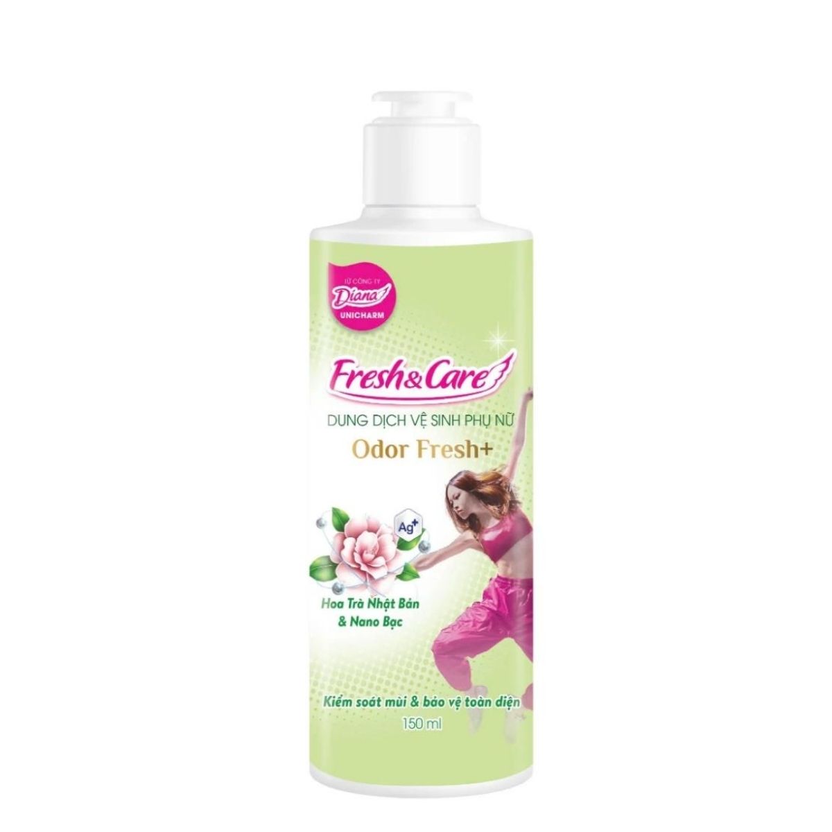 Dung Dịch Vệ Sinh Phụ Nữ Diana Fresh&Care Odor 150ml