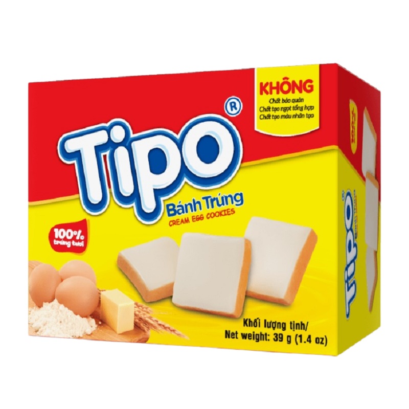 Bánh Trứng Tipo 39g