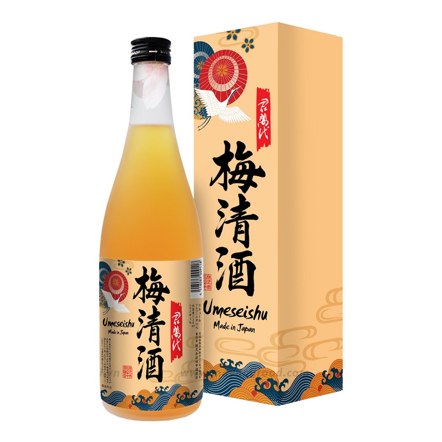 Rượu Mơ Umeseichu Kimibandai 720ml