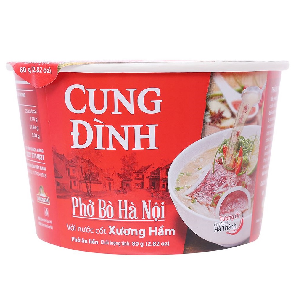 Phở Bò Cung Đình Hà Nội 80g