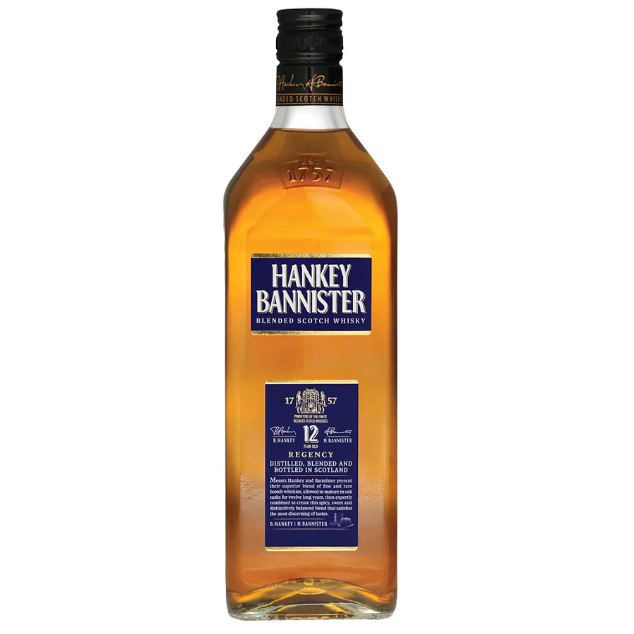 Rượu Whisky Hankey Bannister 12Yo Blended Scotch 70CL 700ml