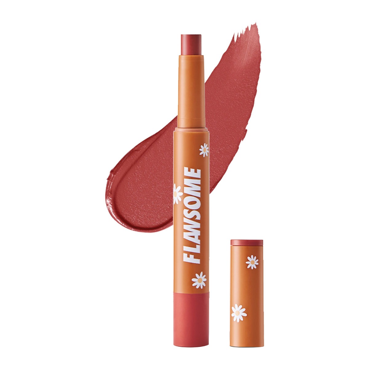 Son Flawsome Thỏi Màu Hồng Đất Creamy Lip Stain Falling Again 2g