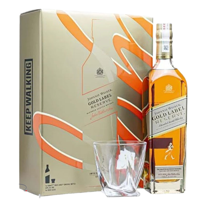 Hộp Whisky Johnnie Walker Gold Label Reserve 750ml
