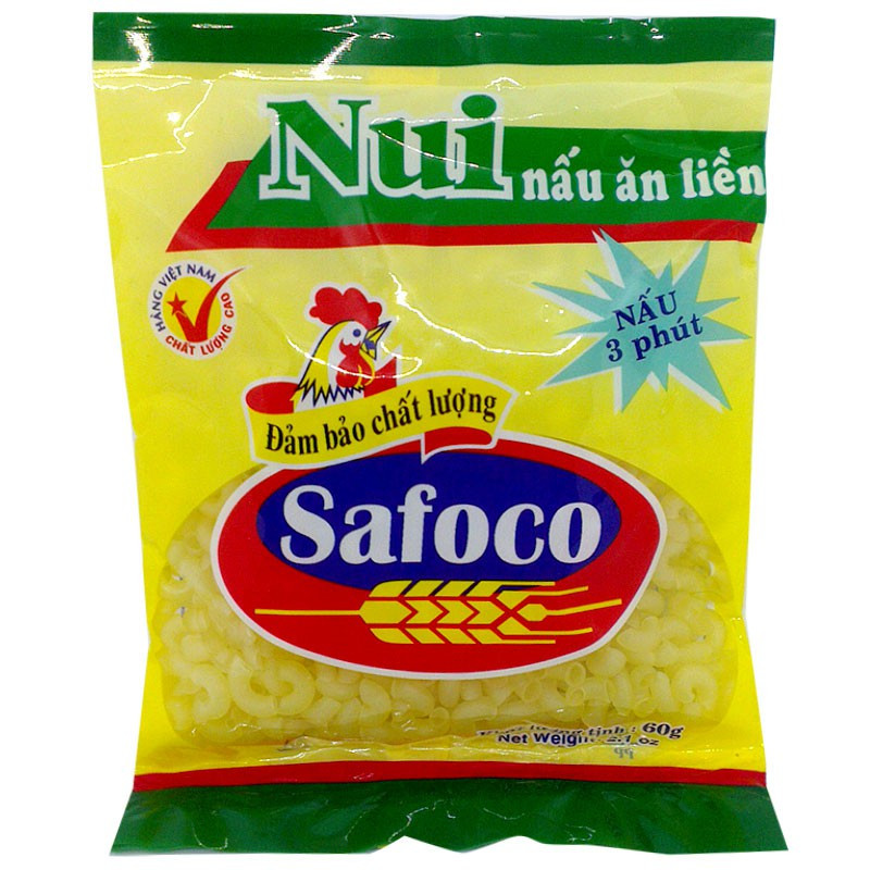 Nui Safoco Nấu Ăn Liền 60g