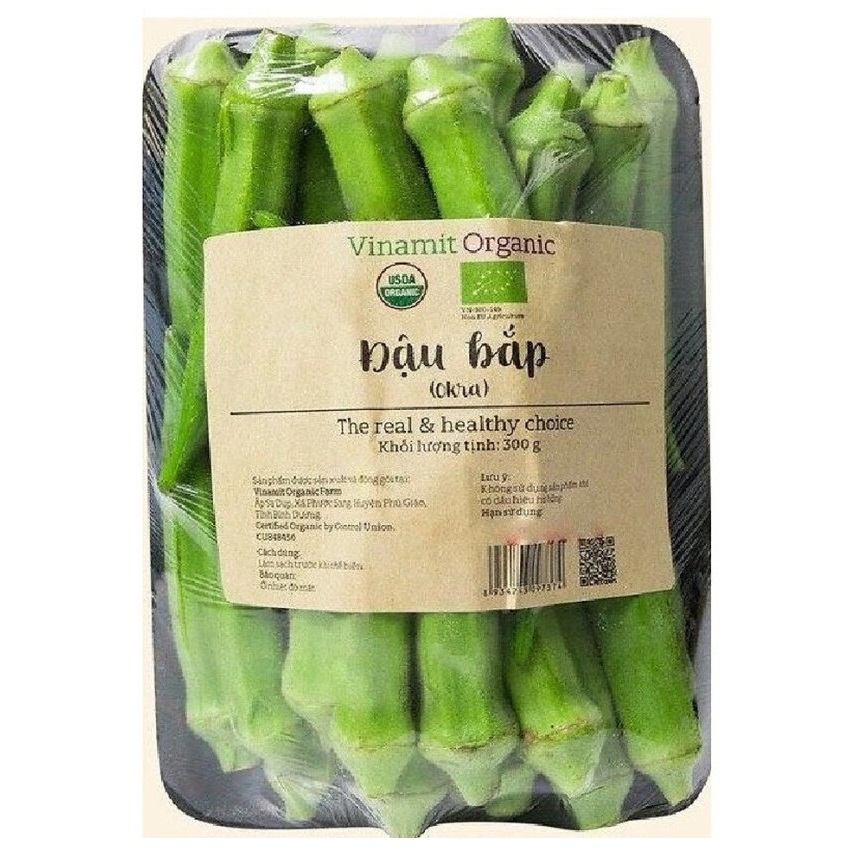 Đậu bắp Vinamit Organic 300g giá tốt tháng 9/2025