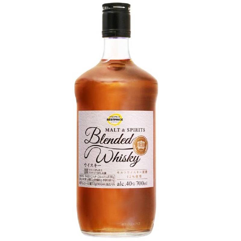 Rượu TOPVALU Malt & Spirits Blended Whisky 700ml