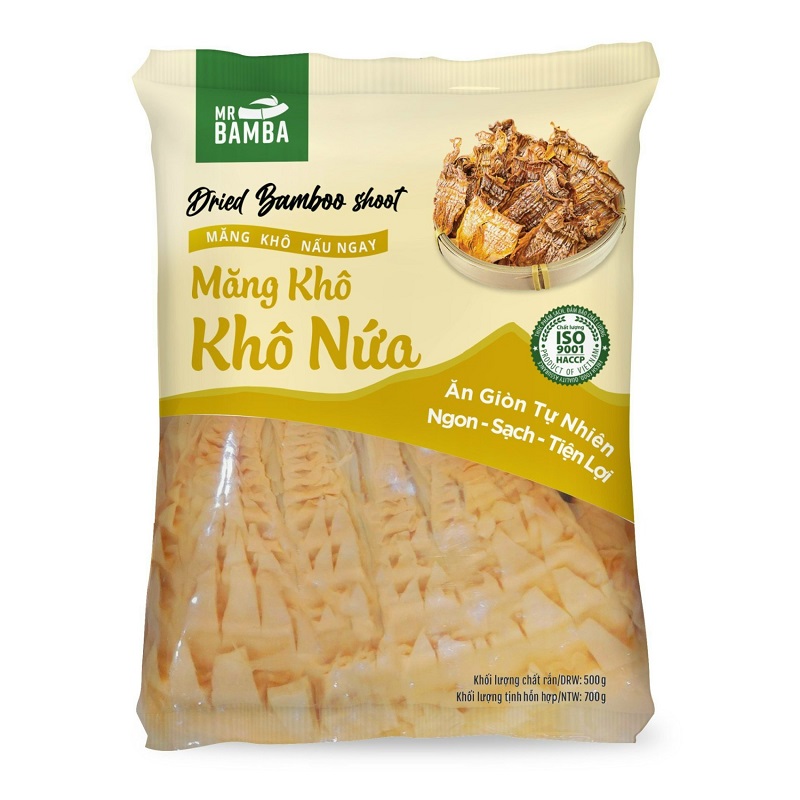 Măng Nứa Khô Nấu Ngay Mr Bamba 500g