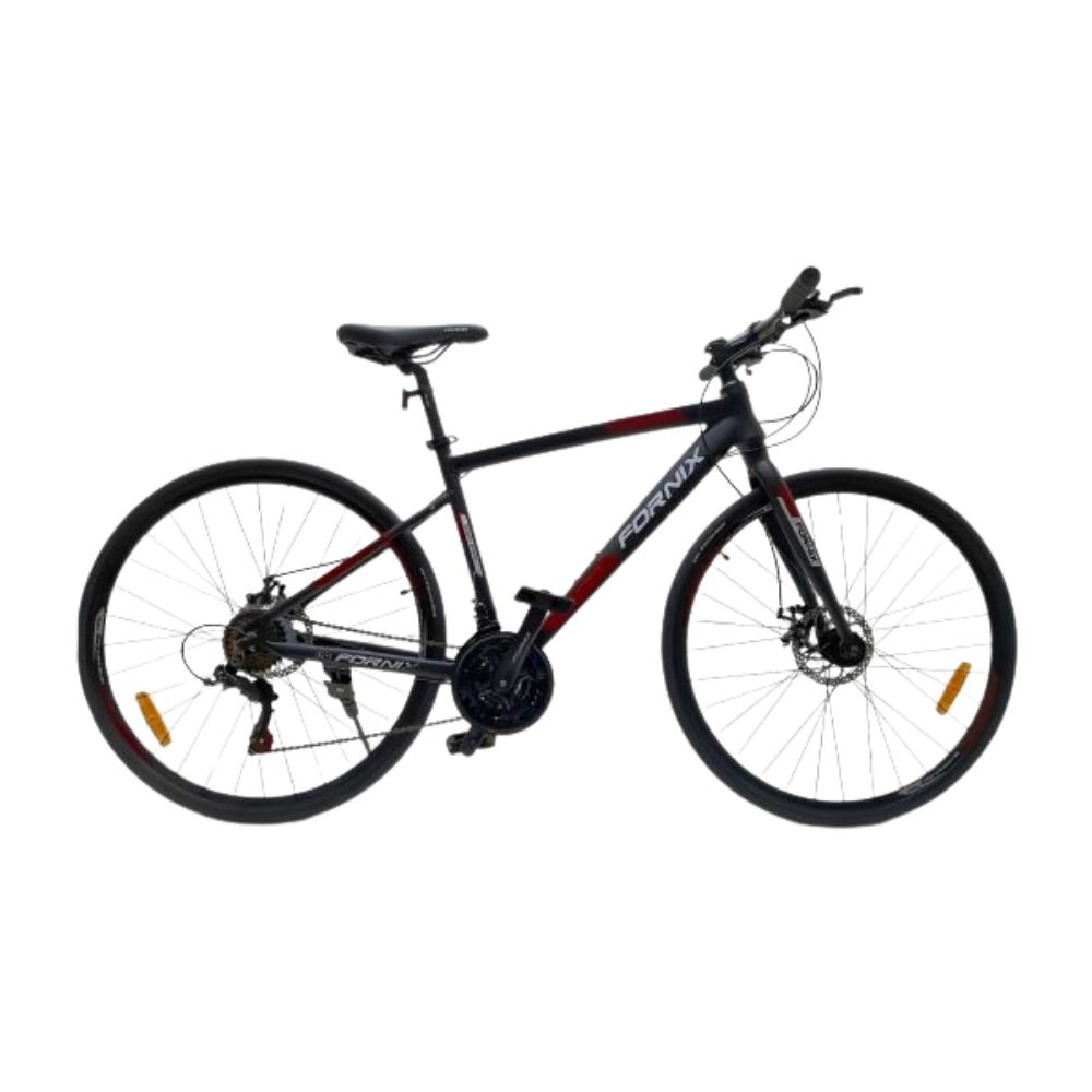 Xe Đạp Đua 700C Fornix FR200 Màu Đen-Đỏ