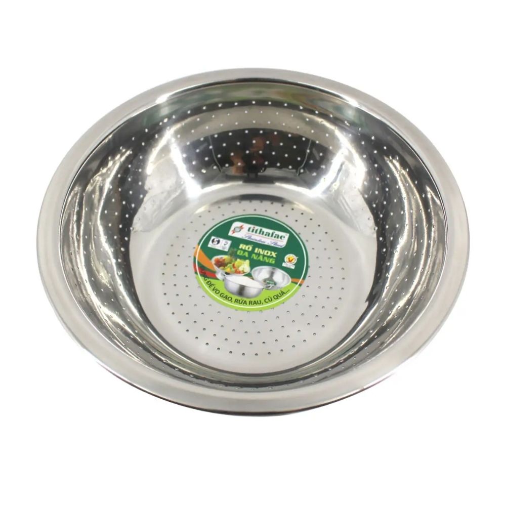 Rổ Sâu Vo Gạo Inox 201 Tithafac 22cm