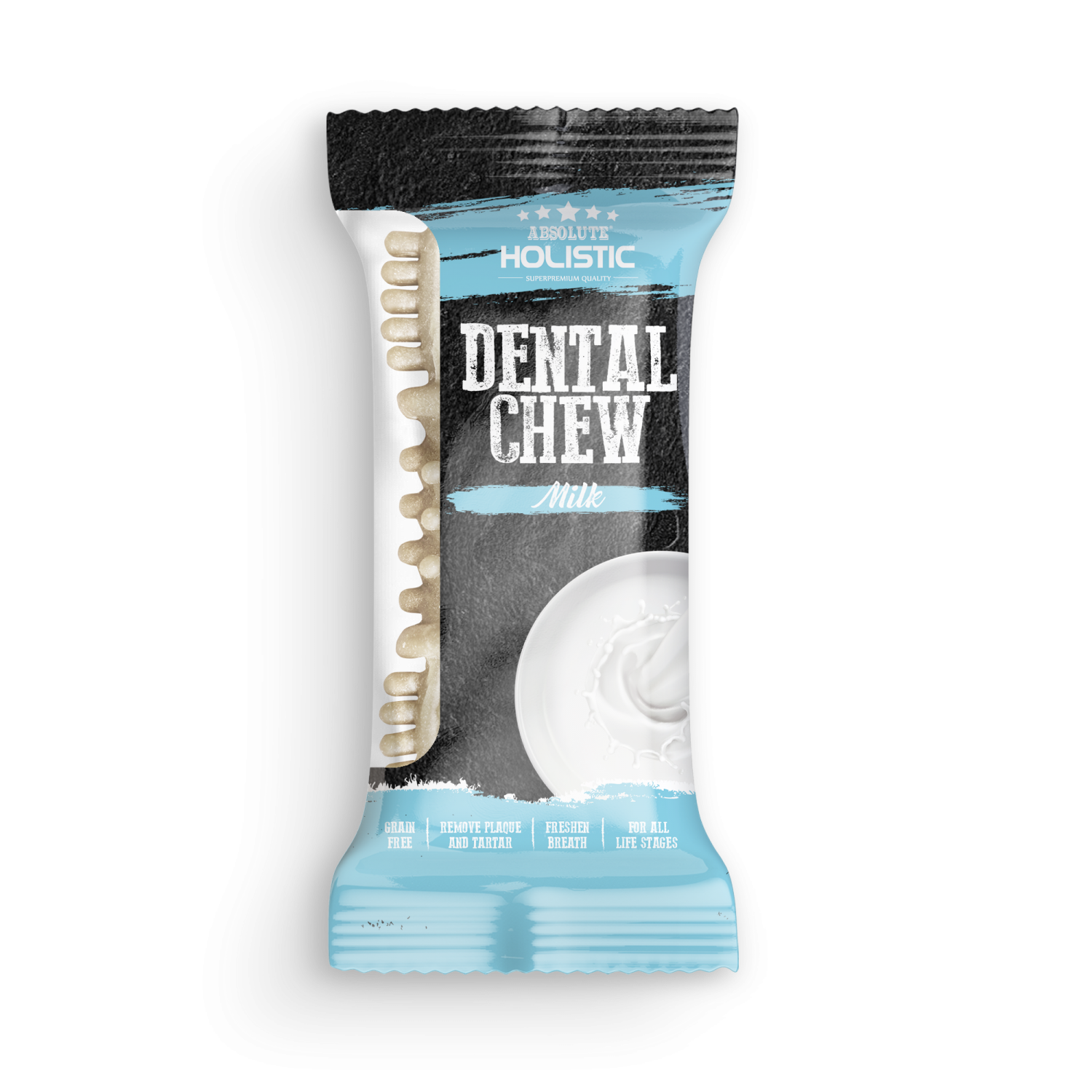 Gặm Sạch Thơm Miệng Cho Chó Absolute Holistic Dentaw Chew Vị Sữa 1 ...