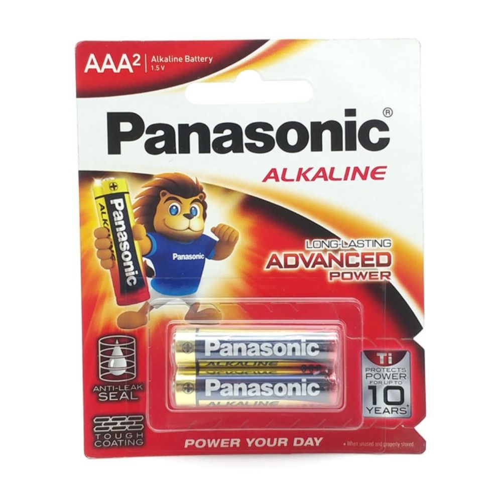 Vỉ 2 Pin Panasonic LR03T/2B-V AAA