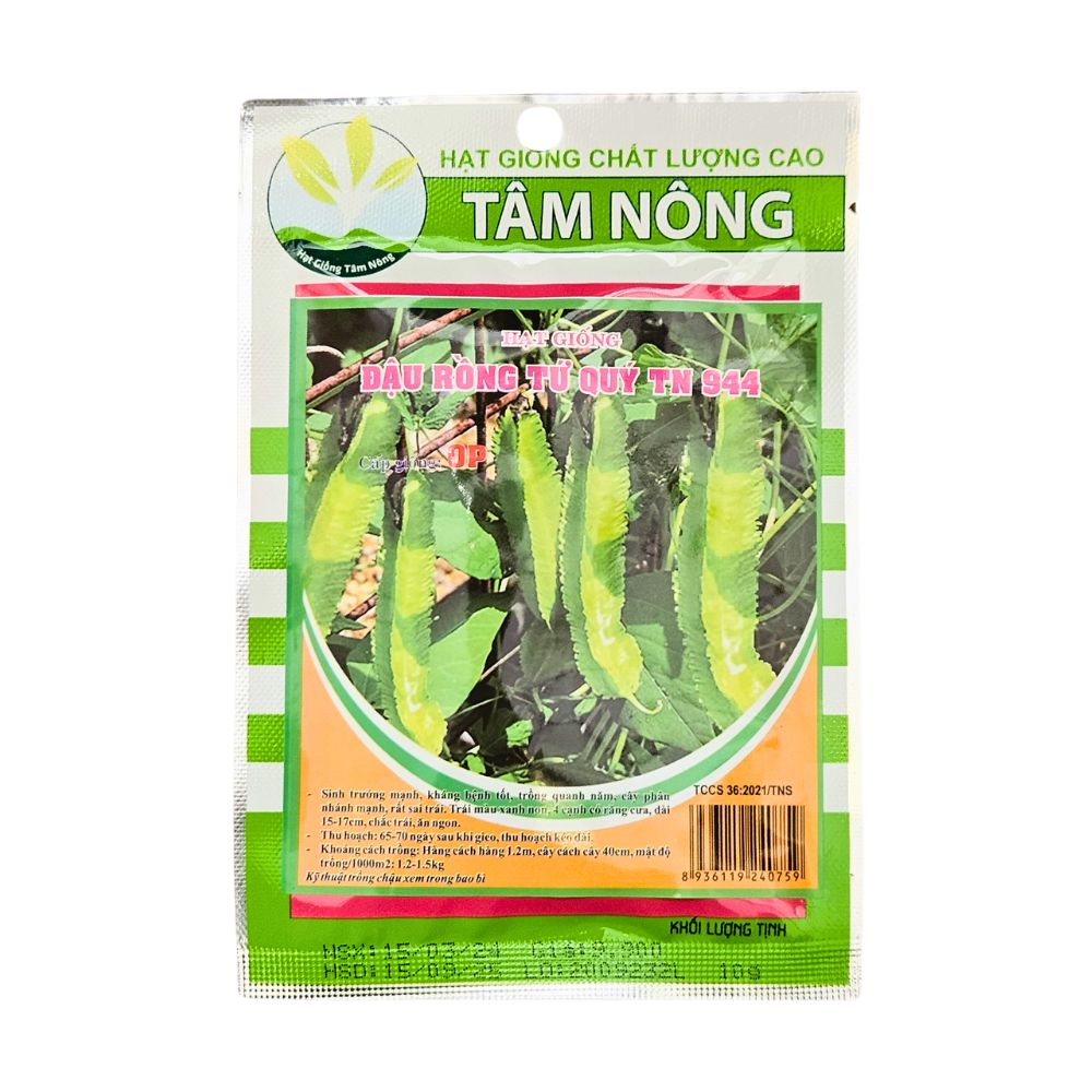 Hạt Giống Đậu Rồng Tứ Quý Tâm Nông TN944