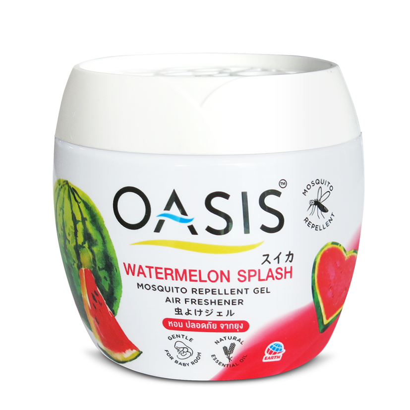 Sáp Thơm Đuổi Muỗi Oasis Hương Dưa Hấu Watermelon Splash 180g