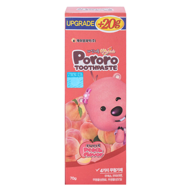 Kem Đánh Răng Cho Bé Pororo Vị Đào 70g