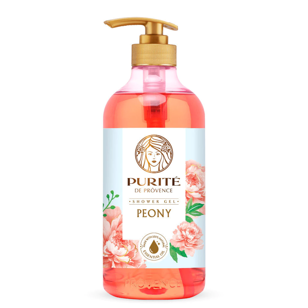 Sữa Tắm Purité By Prôvence Hương Hoa Mẫu Đơn 850ml
