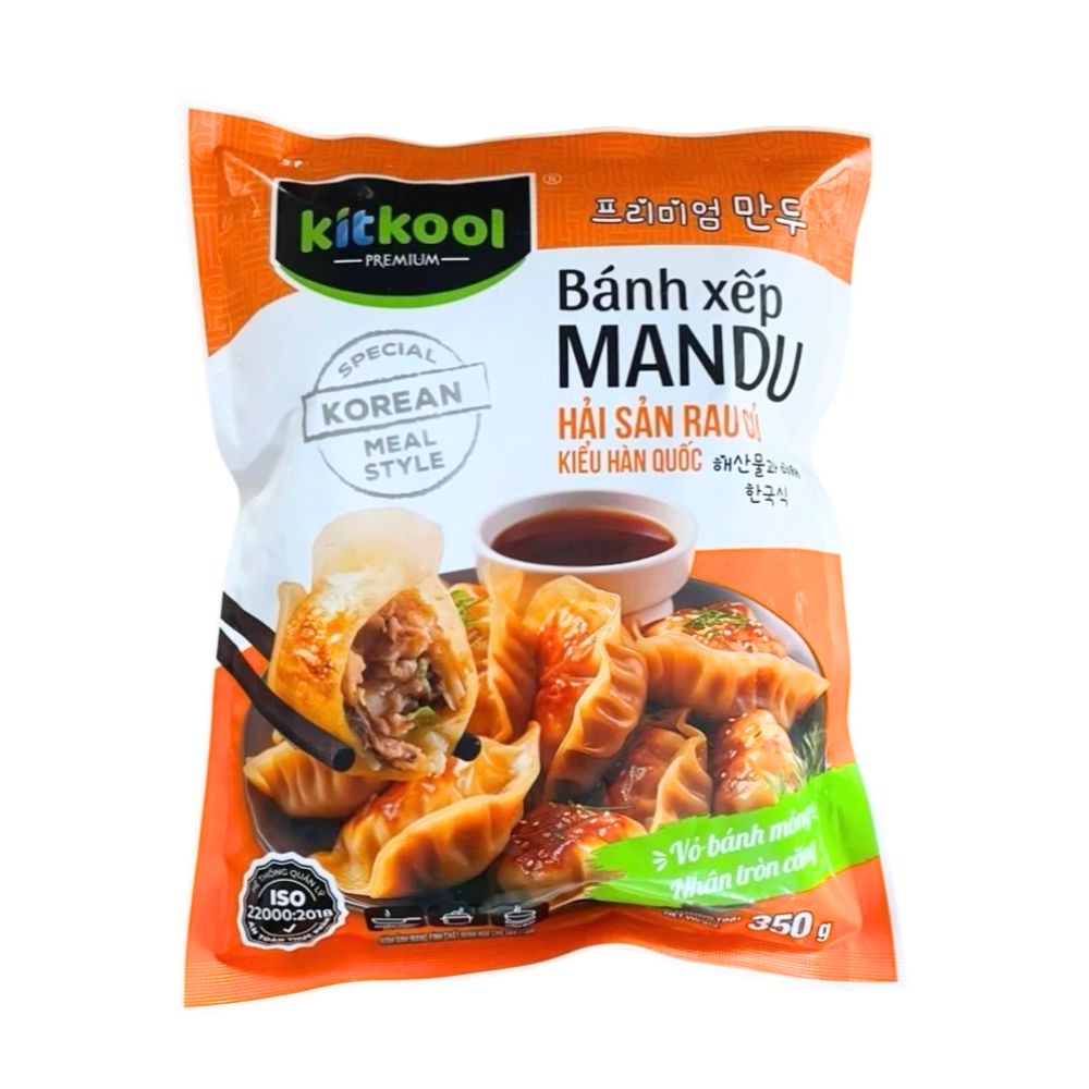 Bánh Mandu Hải Sản Rau Củ LC Foods 350g