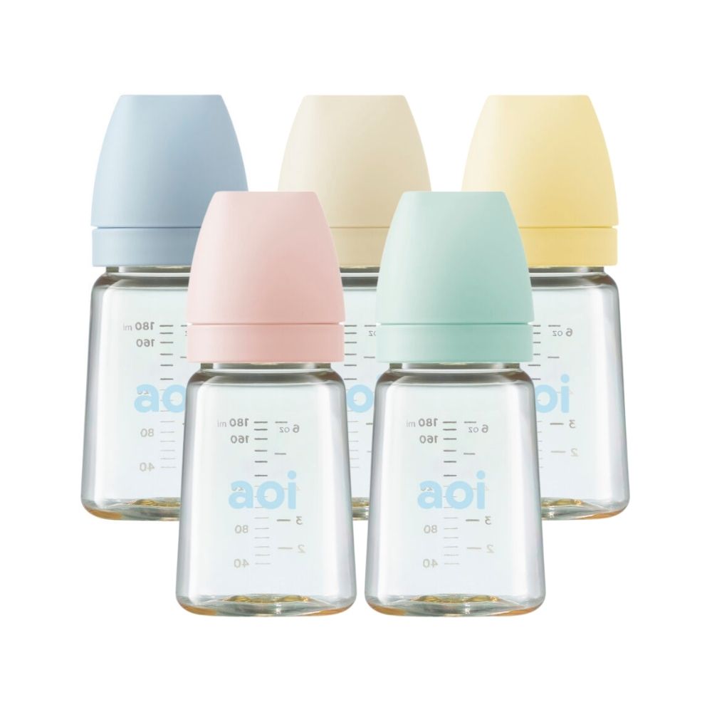 Bình Sữa Aoi Moon Đơn Sắc 180ml