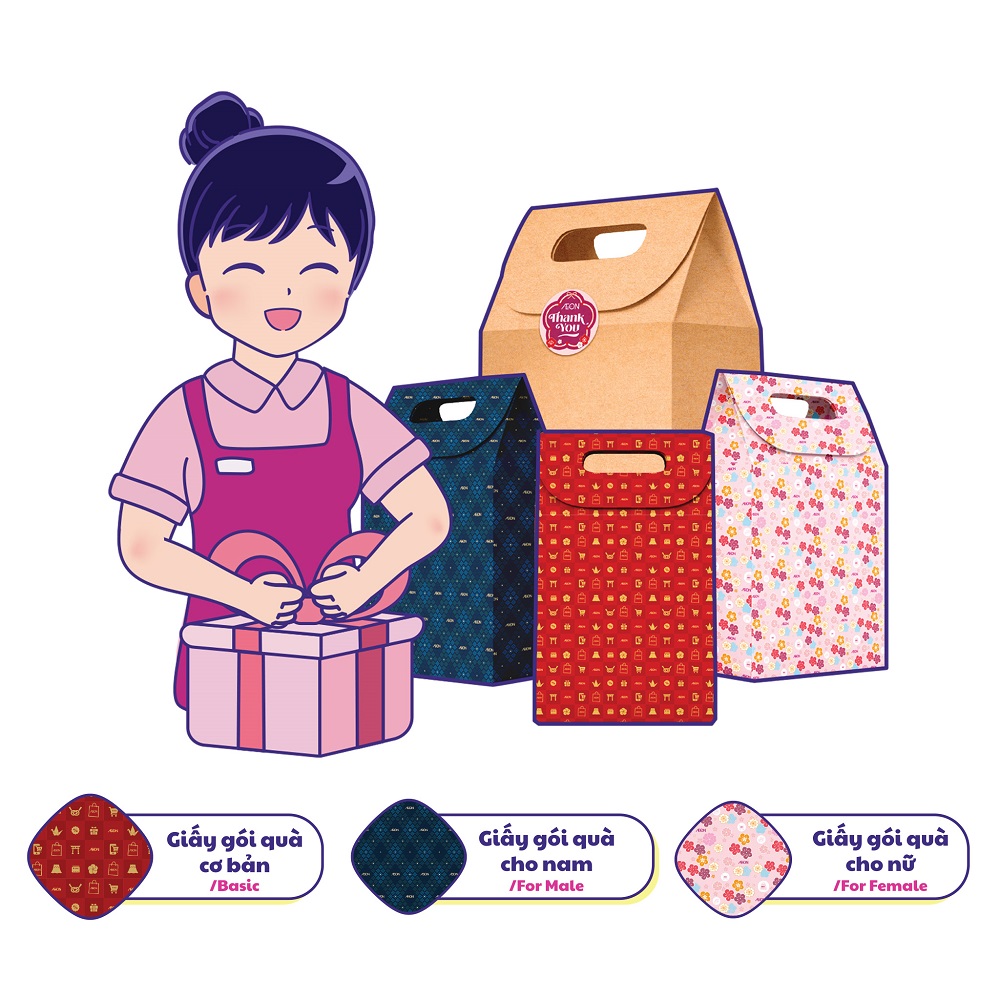 Mua AEONESHOP Dịch Vụ Gói Quà Miễn Phí | AEONESHOP