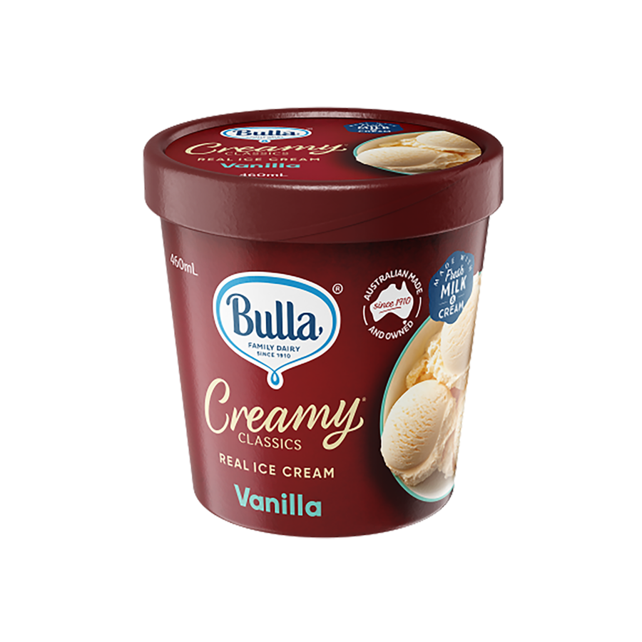 Kem Bulla Creamy Hương Vani 460ml