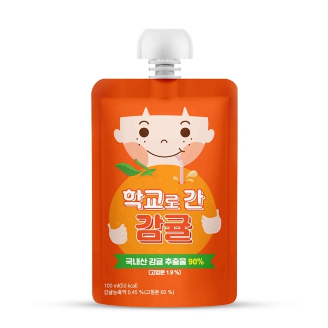Thực Phẩm Bổ Sung Nước Ép Quýt Aram Farm Go To School 100ml