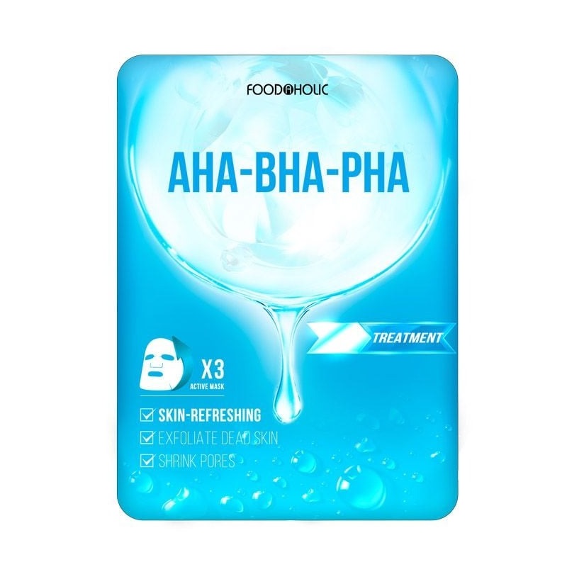Mặt Nạ Dưỡng Da Mềm Mượt Foodaholic AHA-BHA-PHA 23ml