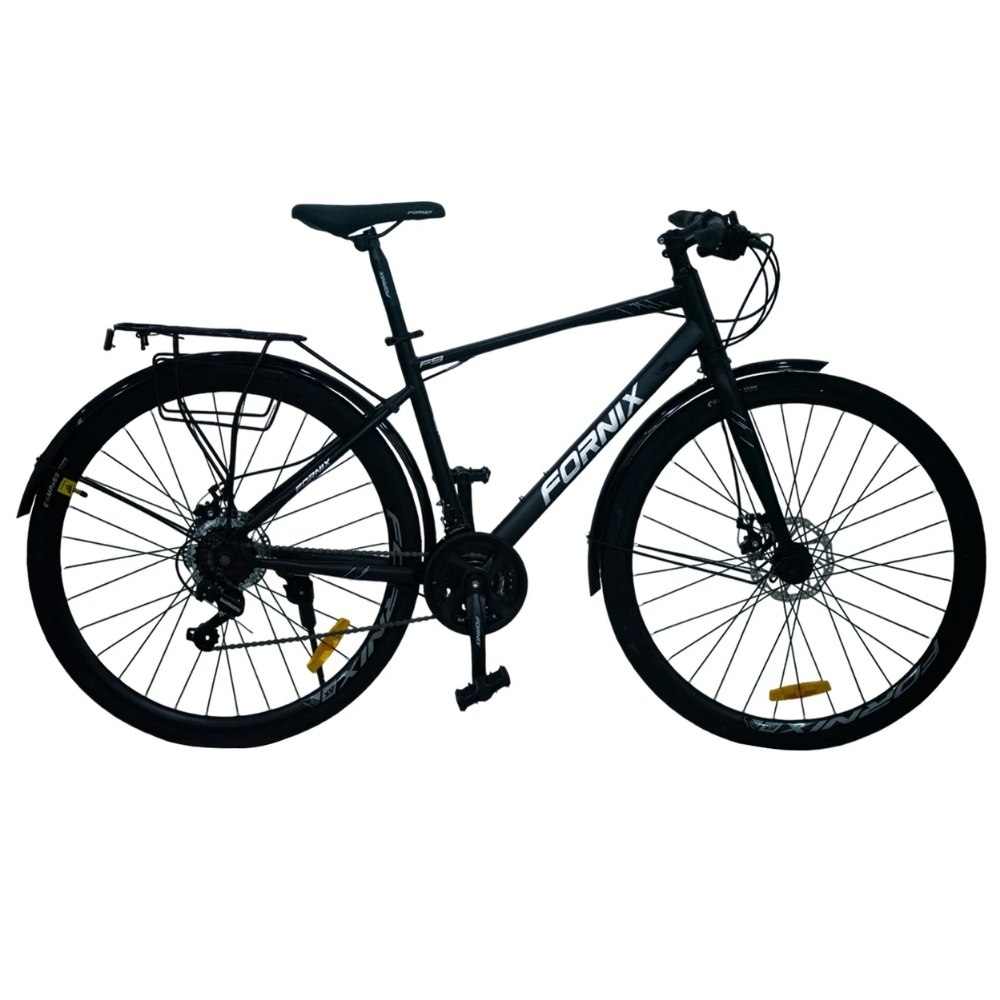 Xe Đạp Địa Hình 700C Fornix F9 Màu Đen-Bạc
