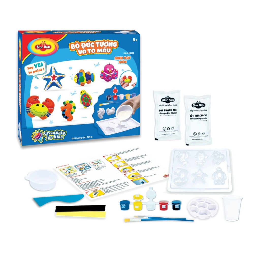 Bộ Đúc Tượng Và Tô Màu R STAR Sinh Vật Biển K-132