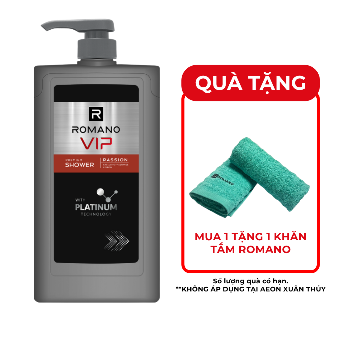 Sữa Tắm Romano Vip Passion 650g