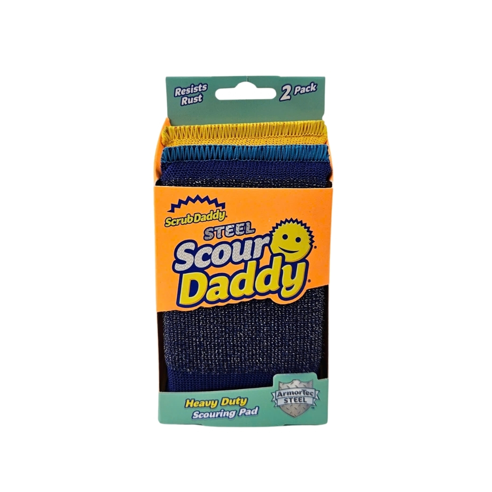 Bộ 2 Miếng Chùi Rửa Lưới Thép Scrub Daddy Steel Multi