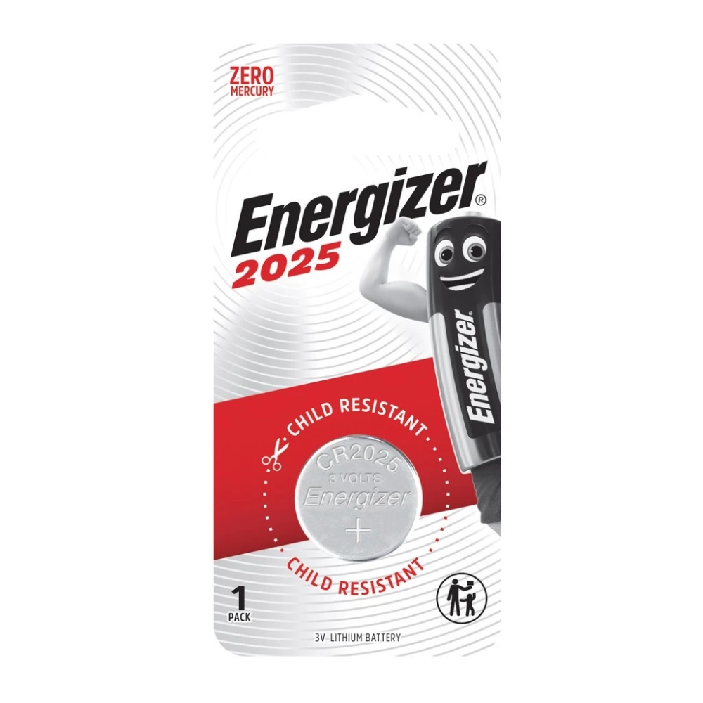 Pin Lithium Coin Energizer E-CR2025 BP1 Vỉ 1 Viên