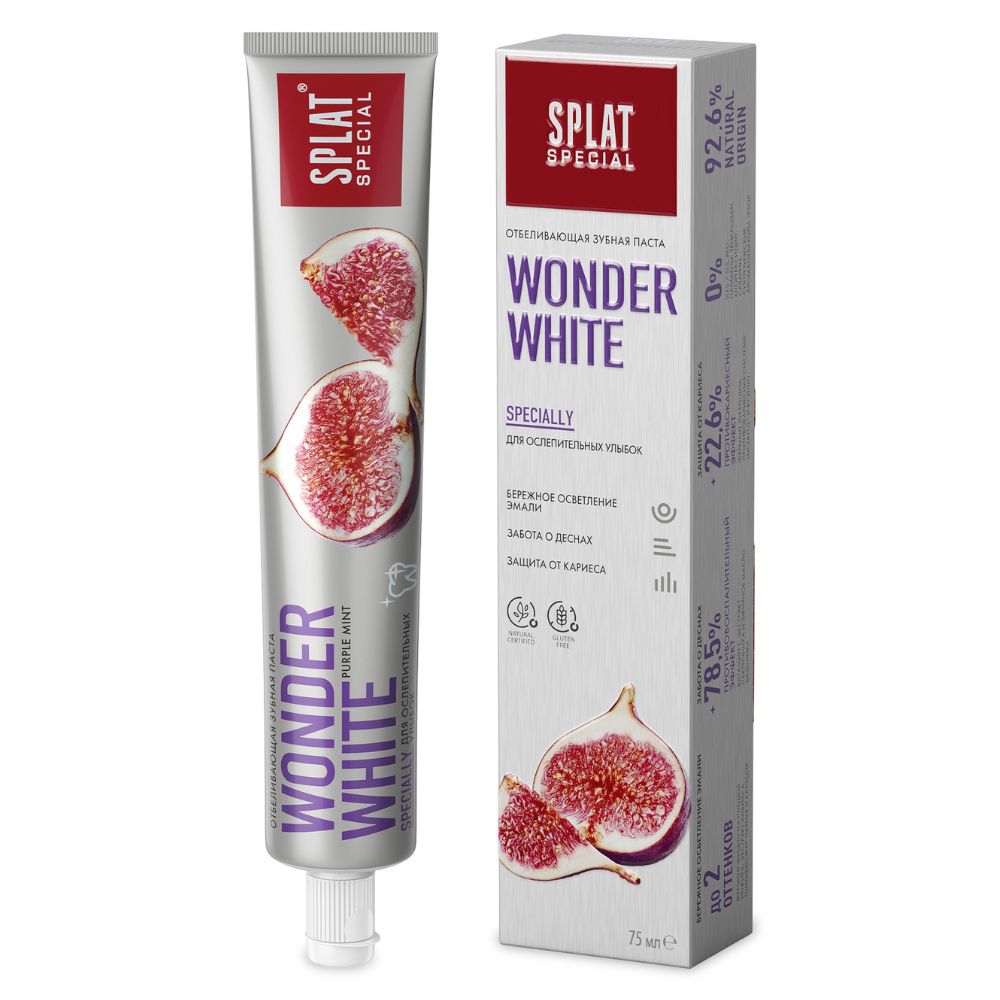 Kem Đánh Răng Trắng Rạng Ngời Splat Special Wonder White 75ml