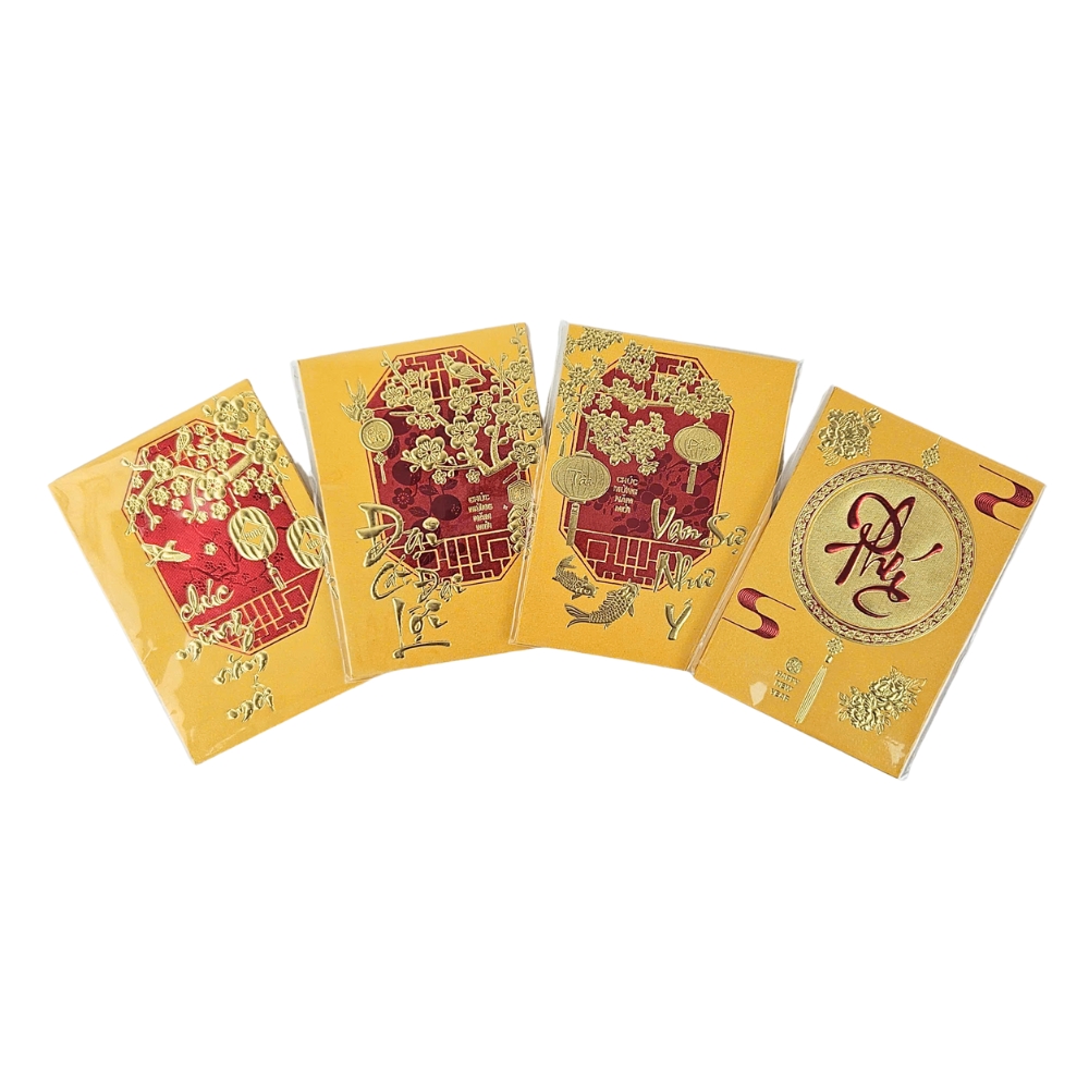Xấp 6 Bao Lì Xì New Luna 9x12cm YNC-23013