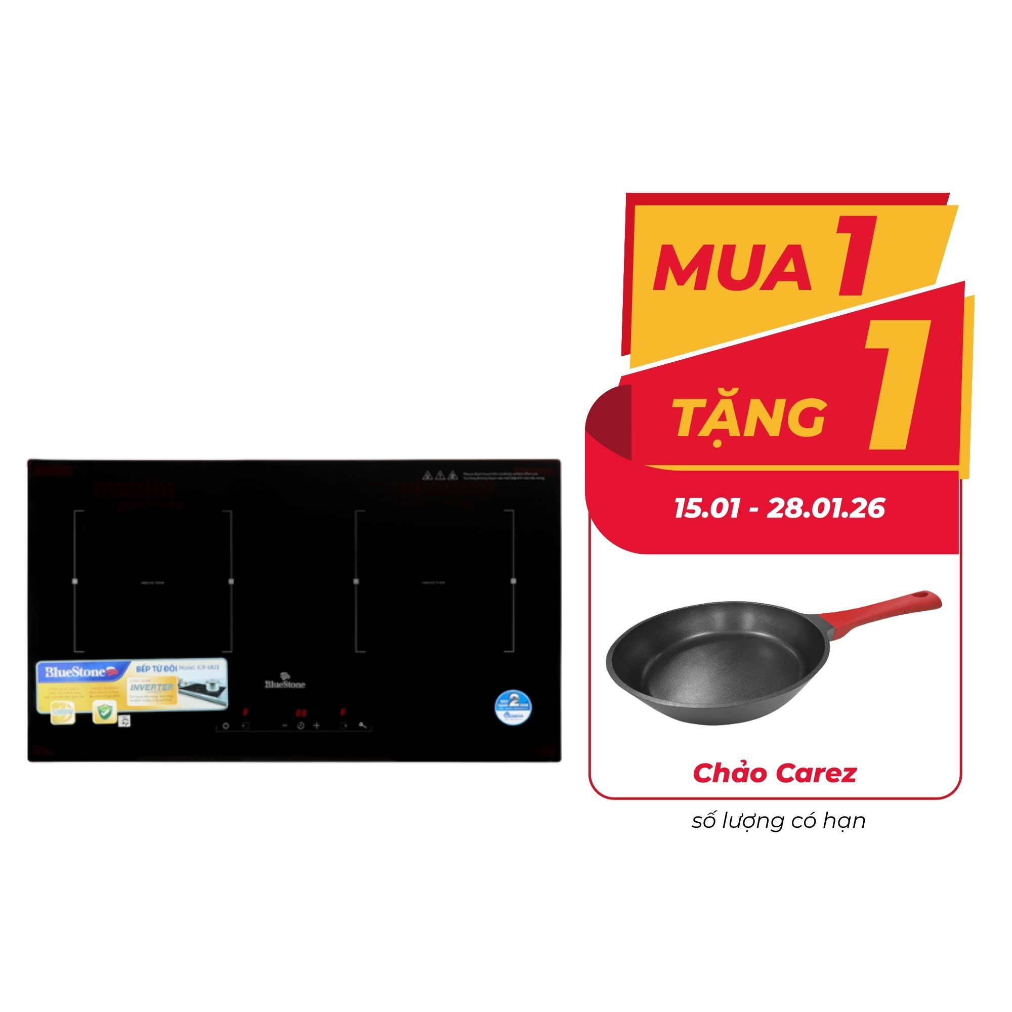 Bếp Từ Đôi BlueStone ICB-6821