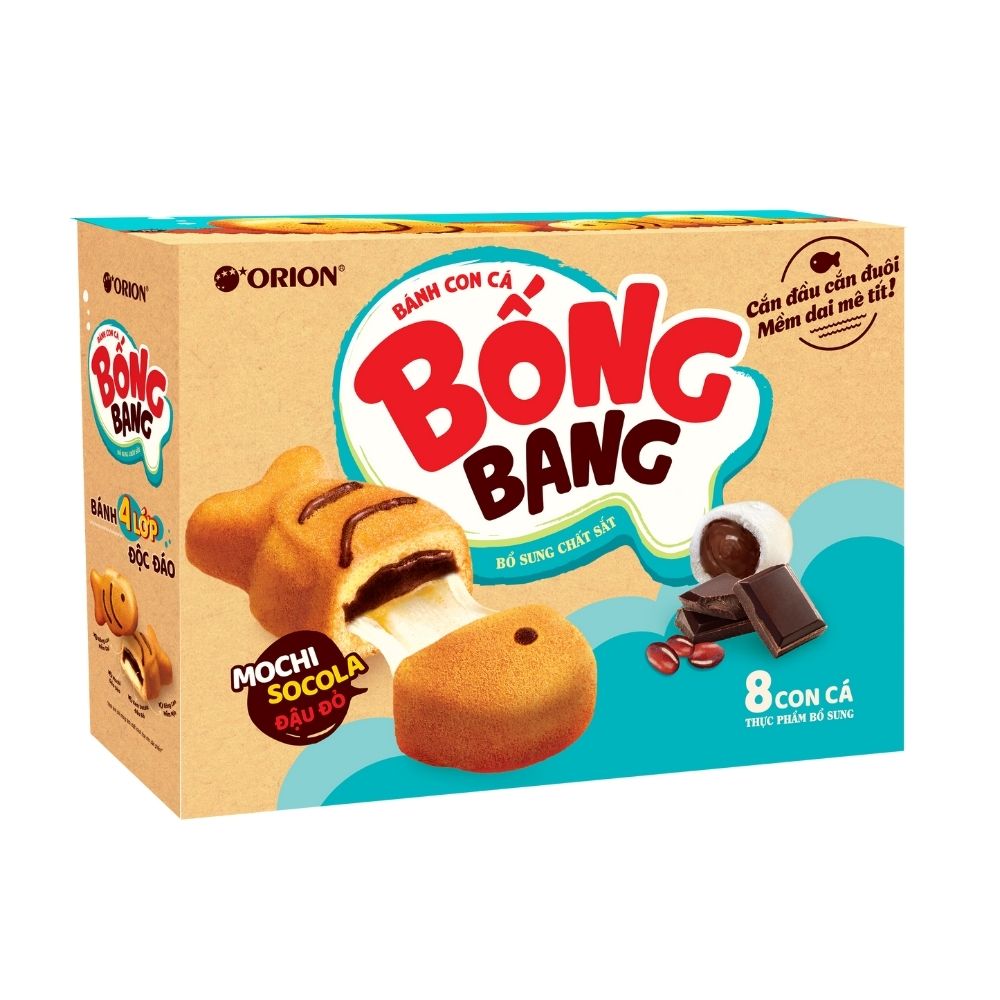 Bánh Cá Bống Bang Choco 8P