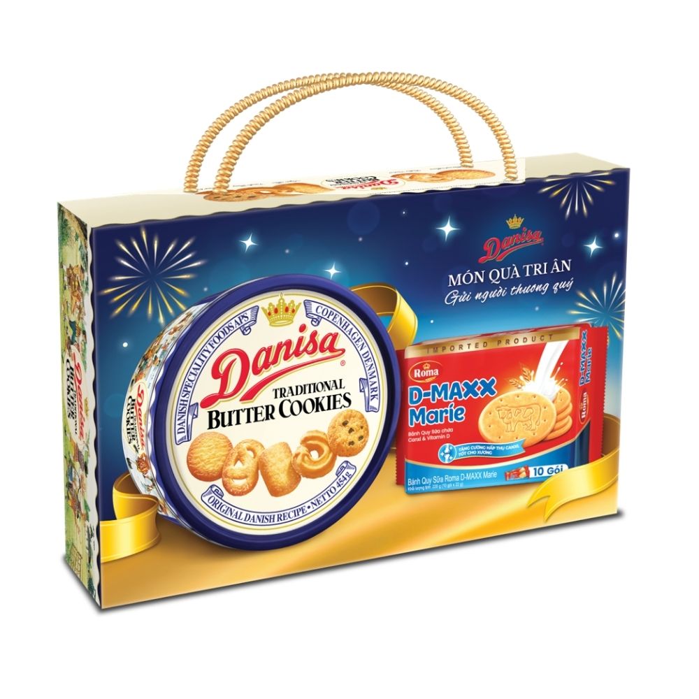 Hộp Bánh Danisa X Dmaxx Bundling 674g
