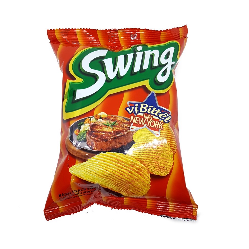 Snack Vị Bò Bittet Kiểu New York Swing 48g