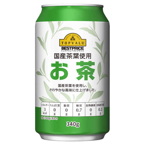 Trà Xanh Topvalu Green Tea 340g