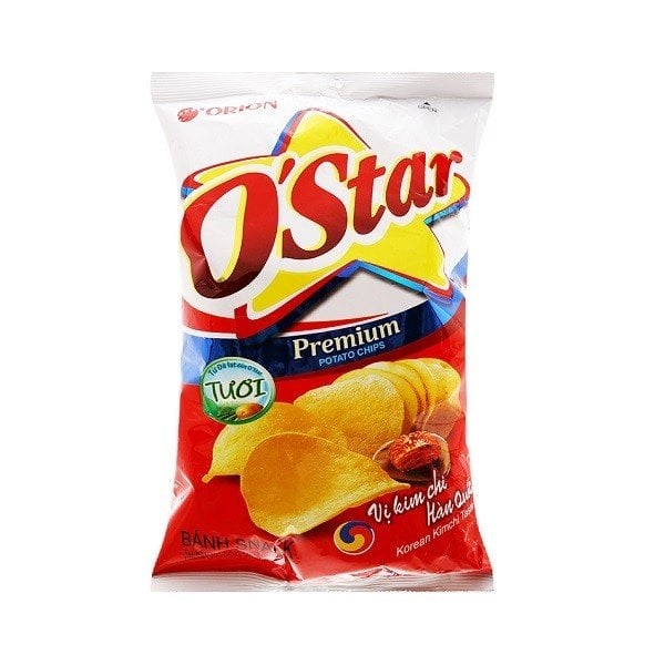 Bánh Snack O'star Vị Kim Chi 48g