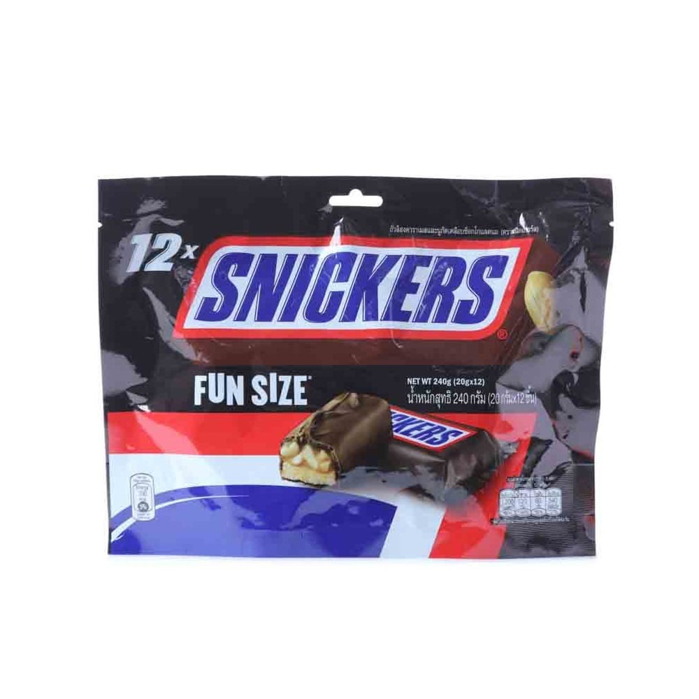 Kẹo Socola Funsize Snickers 240g