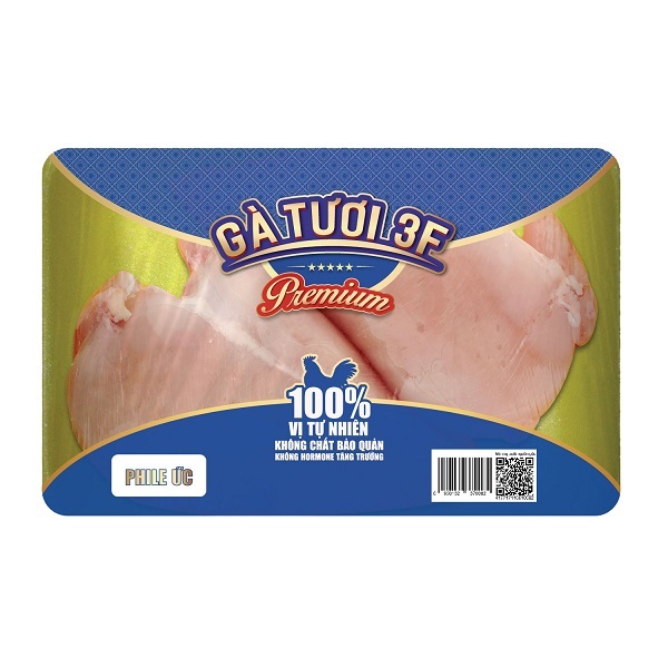 Phile Ức Không Da 3F 500g
