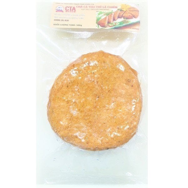 Chả Cá Thu Thì Là Chiên CTA Food 500g