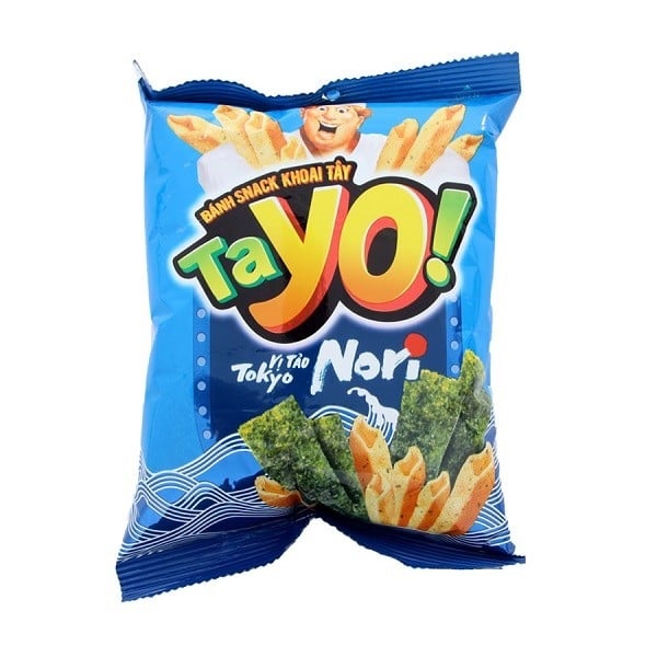 Bánh Snack Khoai Tây Tayo Vị Tảo Ngọt 30g