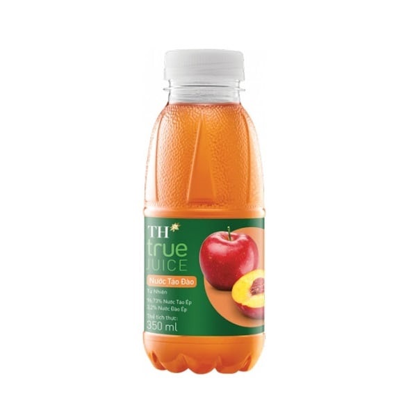 TH True Juice nước táo đào tự nhiên 350ml giá tốt tại AEONESHOP