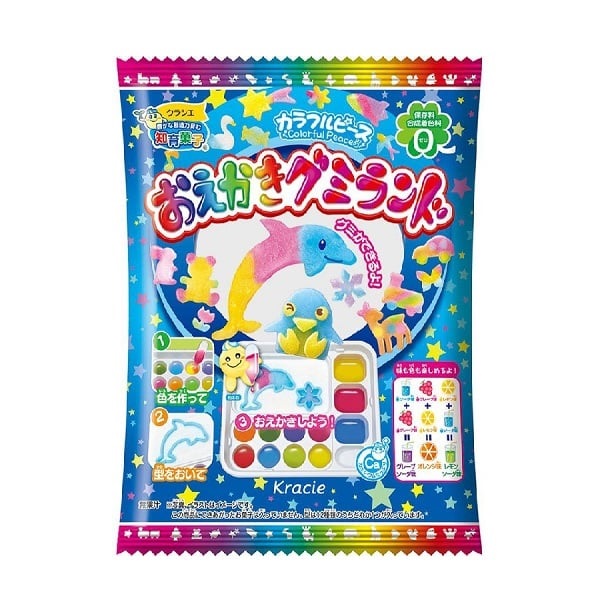 Kẹo Sáng Tạo Thế Giới Sắc Màu Kracie 27g
