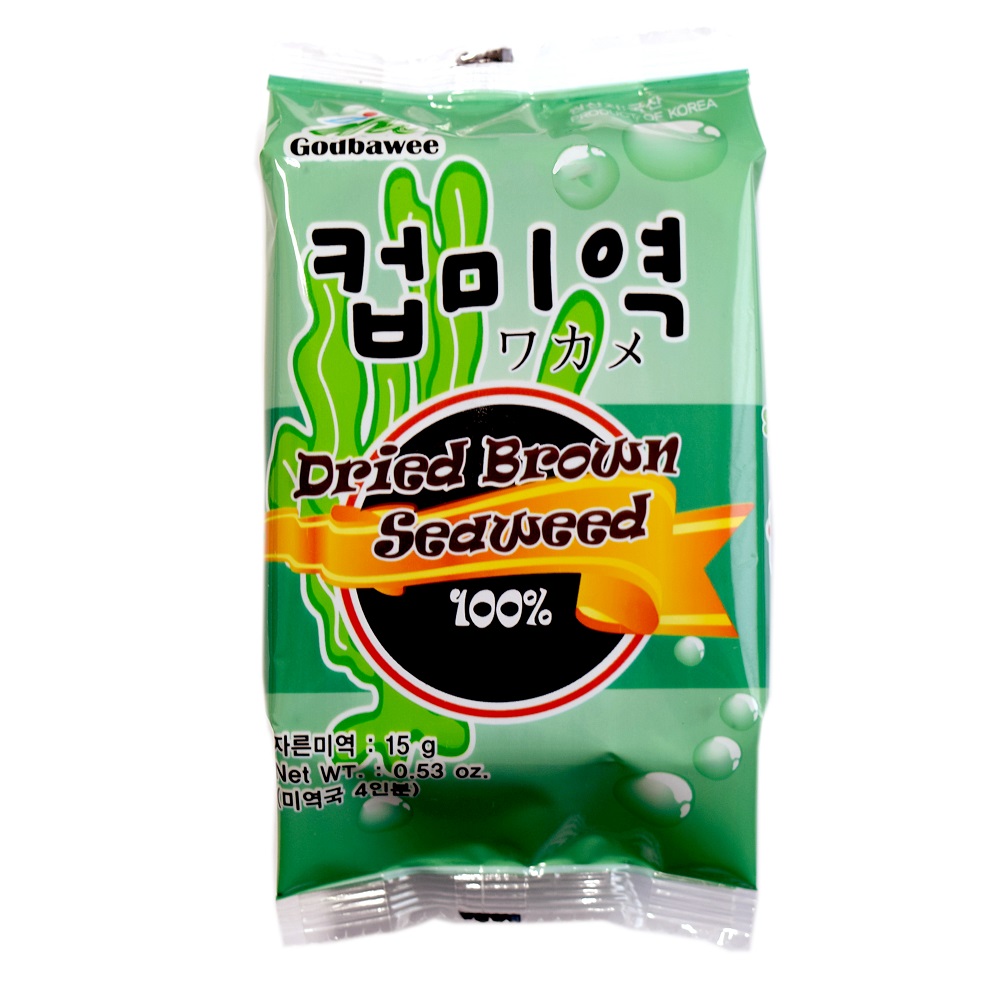 Tảo Biển Nấu Canh Godbawee Miyuk Dried Brown Seaweed 15g