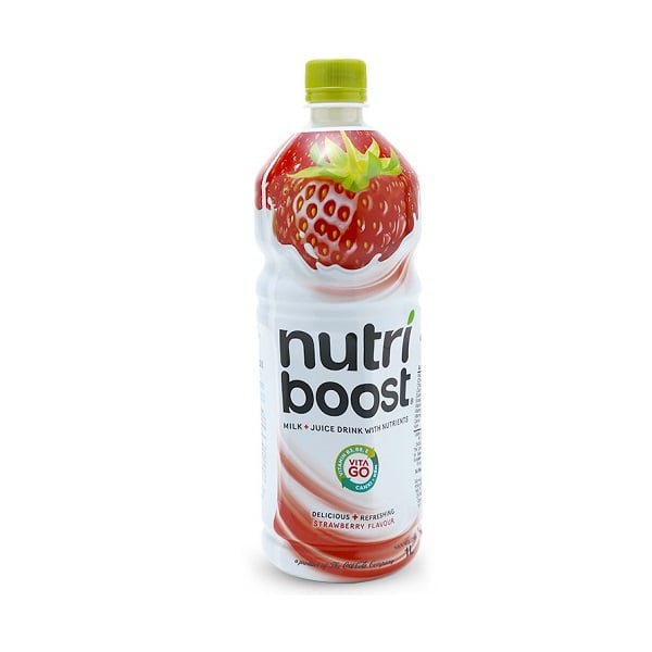 Nước Trái Cây Nutriboost Hương Dâu 1L