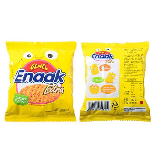 Snack mì hương gà Enaak Indonesia gói 30g giá tốt Tháng 5/2026