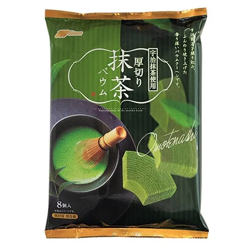 Bánh Ngọt Matcha Baumkuchen Marukin 200g